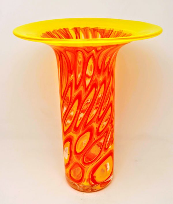 Orange and Yellow Murrine Incalmo Vase – Hot Glass, Inc